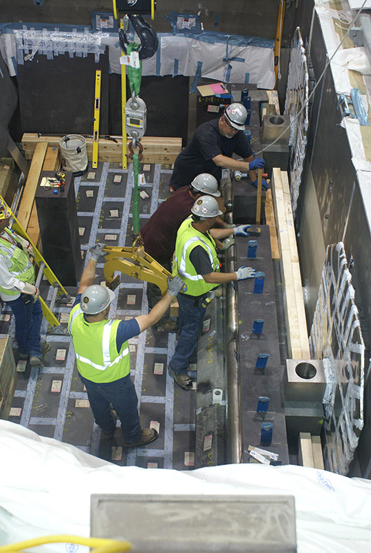 Refractory work completed on two Vit Plant melters